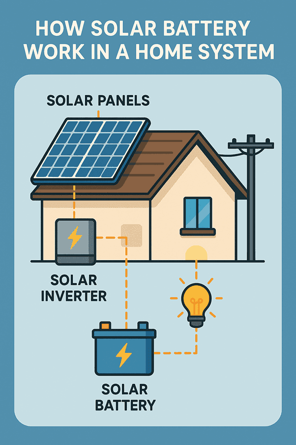 Best Solar Battery for Homes in 2025 | Types & Features | Utec by Ultratech